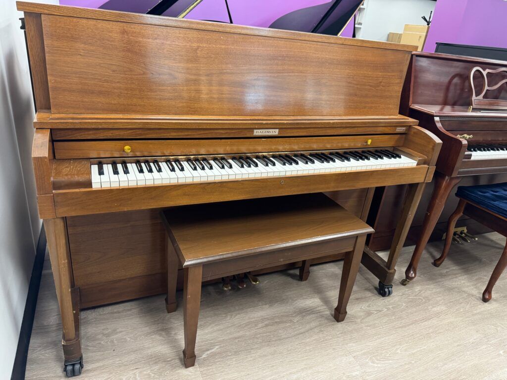 1992 Walnut Baldwin Hamilton 241 | Used Pianos in Cleveland | Solich Piano