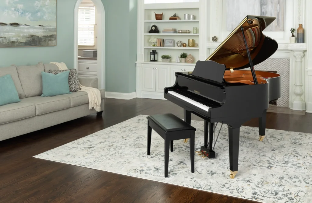silent baby grand piano