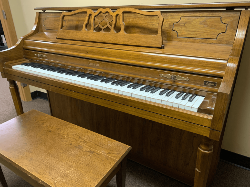 SOLD | Kimball H465 Console | Used Pianos in Columbus | Solich Piano