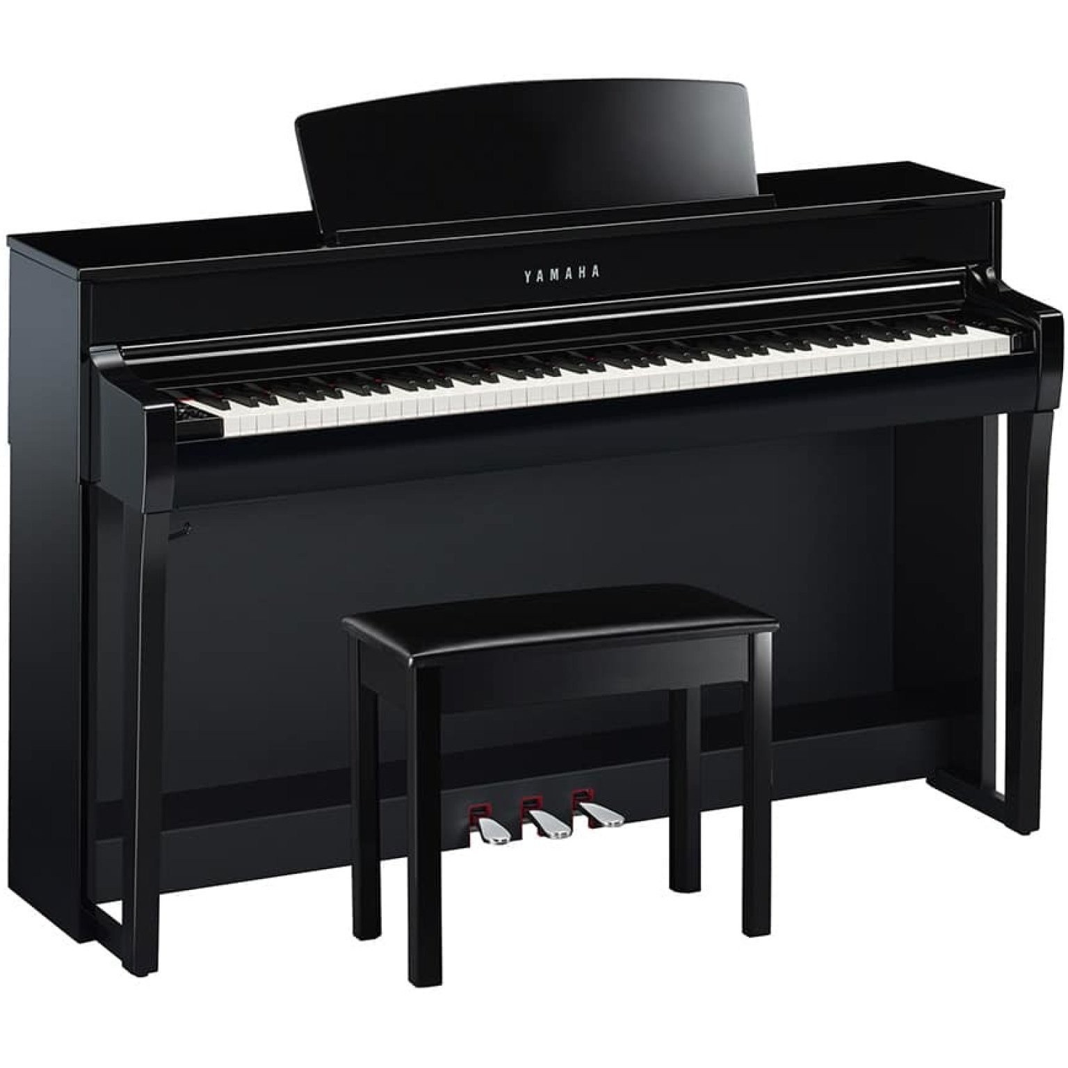 New Yamaha CLP-745 | Polished Ebony | Yamaha Piano Dealer | Solich Piano