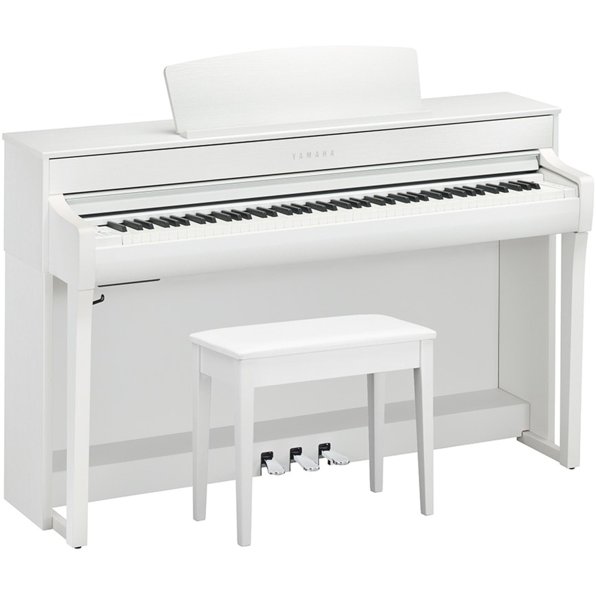 New Yamaha CLP-745 | Matte White | Yamaha Piano Dealer | Solich Piano