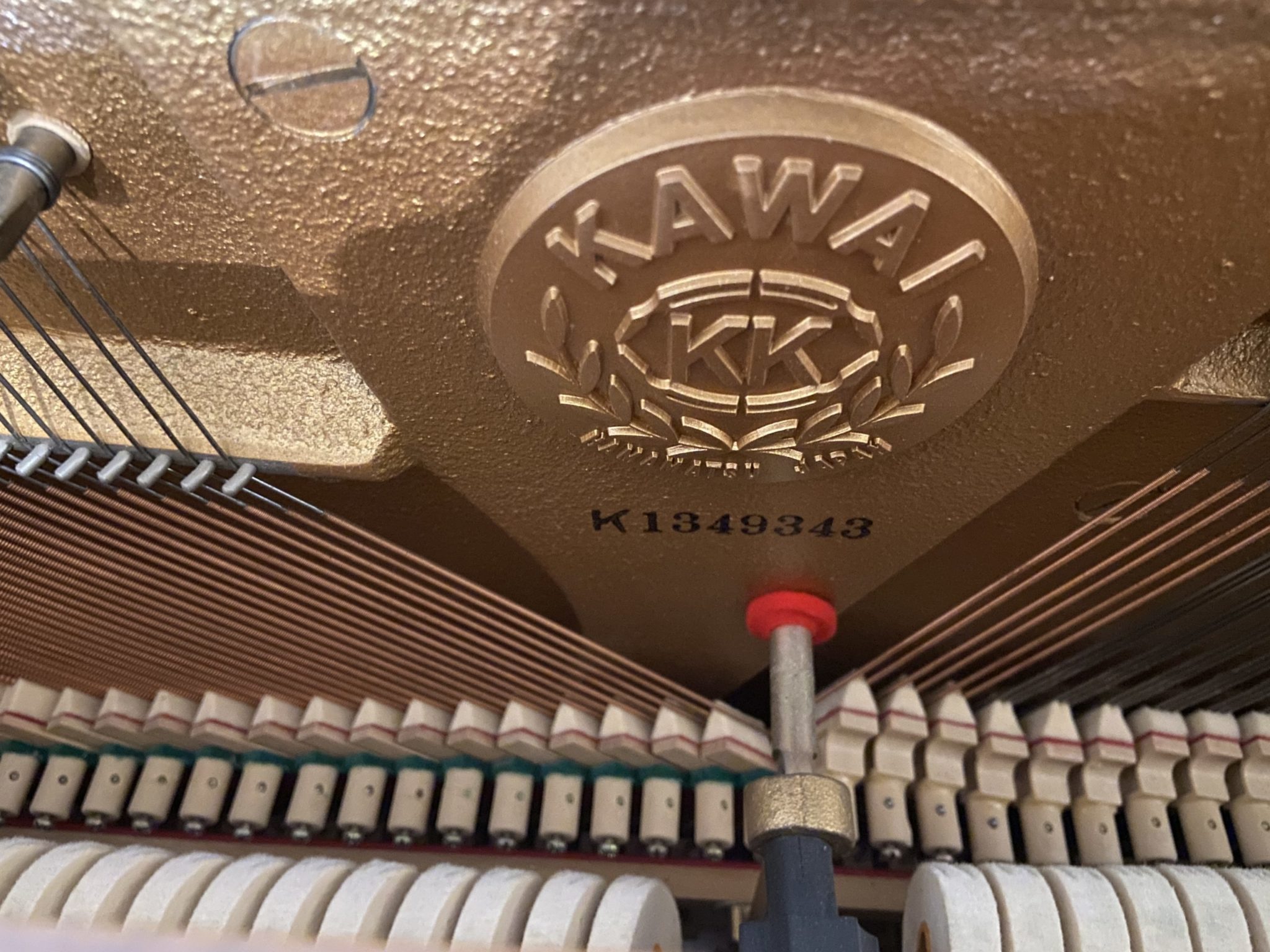 SOLD | 1983 Polished Walnut Kawai UST-7 | Used Pianos in Pittsburgh ...
