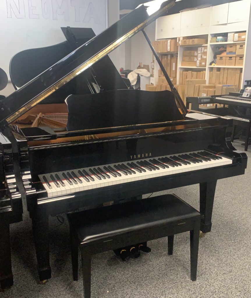 SOLD | 2001 Yamaha C1 PE | Used Pianos in Cleveland | Solich Piano