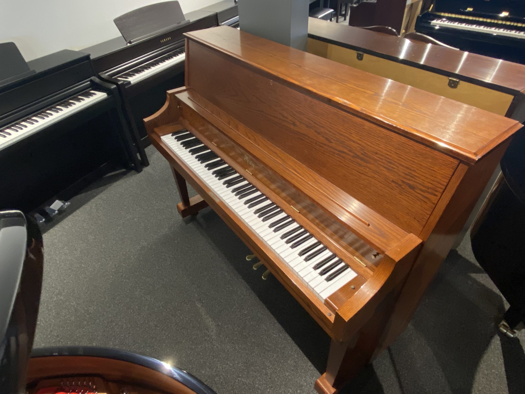 2004 Walnut Boston UP-118S | Used Pianos in Pittsburgh | Solich Piano